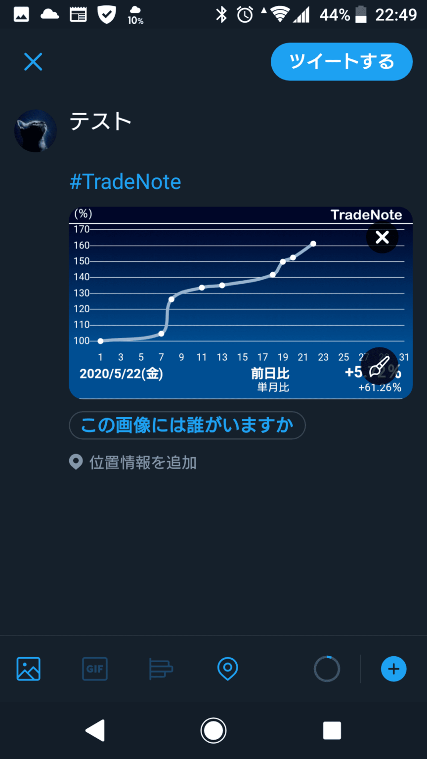 スマホアプリ「TradeNote」の使い方 | unimorow